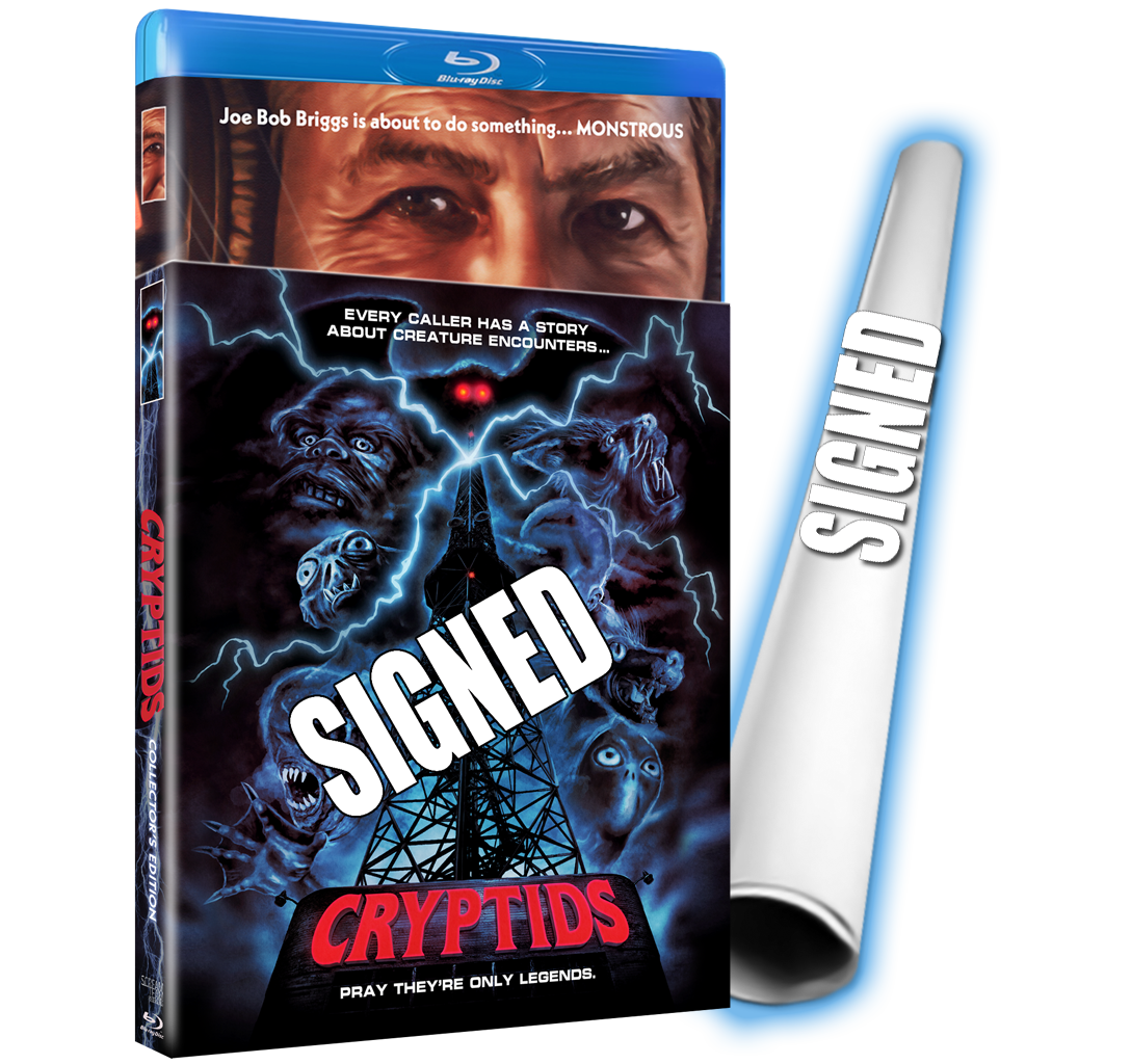 Cryptids - (Signed Blu-ray by Joe Bob Briggs and Directors) – Scream ...