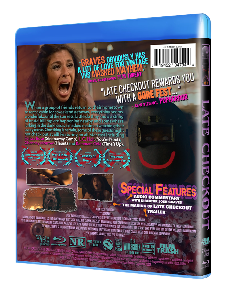 Late Checkout- (Blu-ray) – Scream Team Releasing